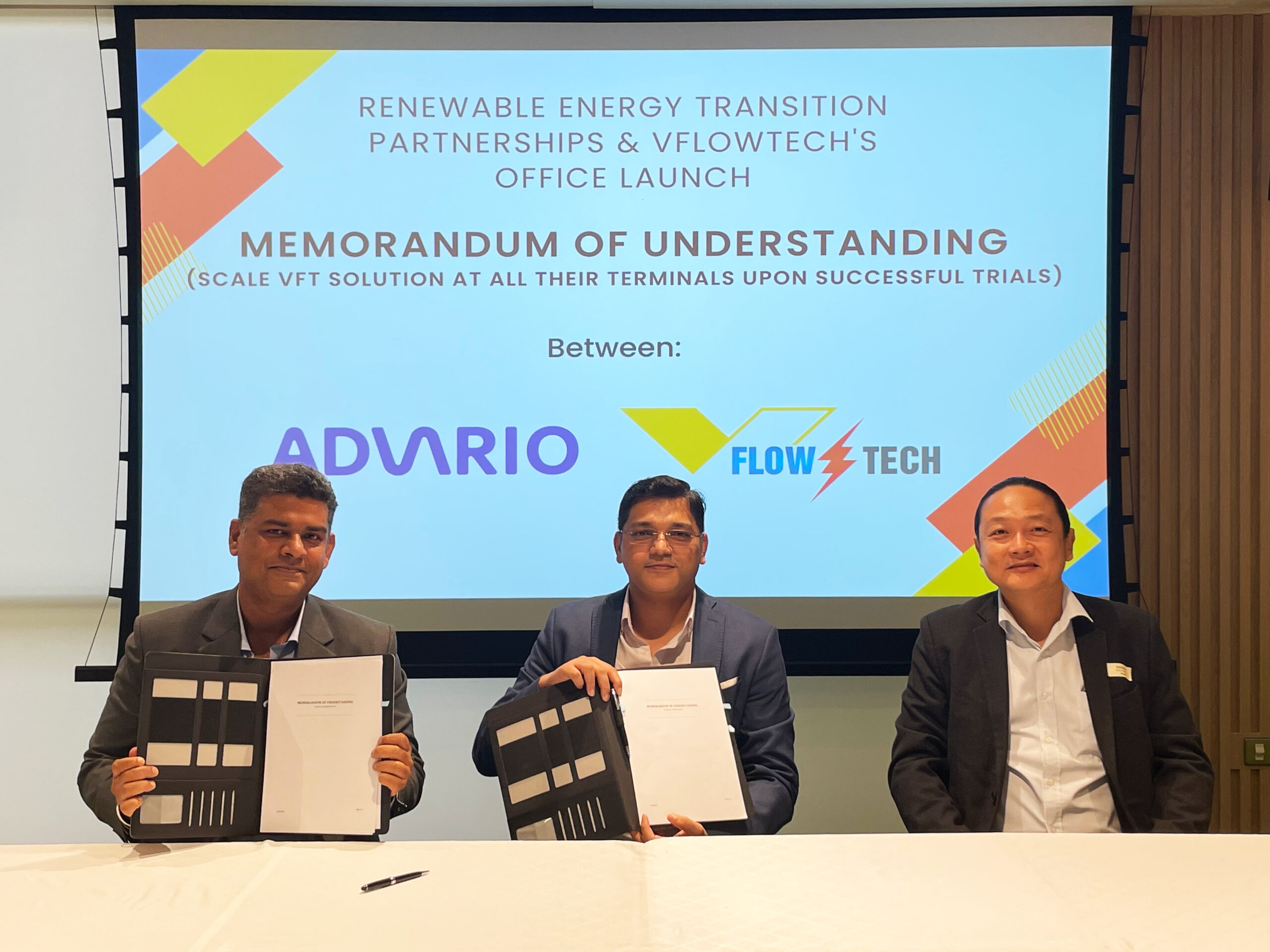 VFlowTech partners Advario to expand flow batteries for terminal usage ...