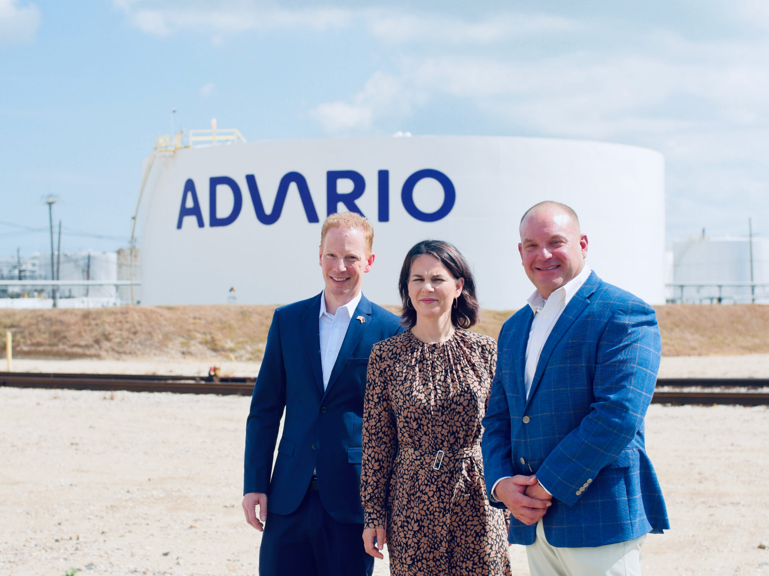 Minister of Foreign Affairs of Germany visits Advario Texas City ...