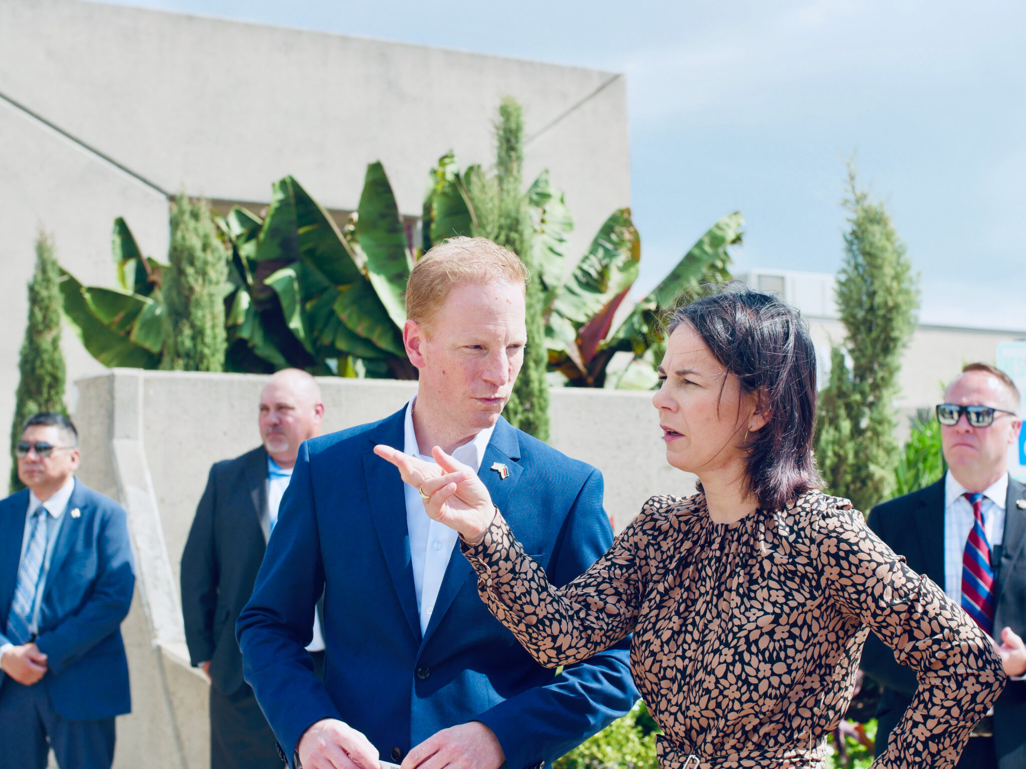 Minister of Foreign Affairs of Germany visits Advario Texas City ...