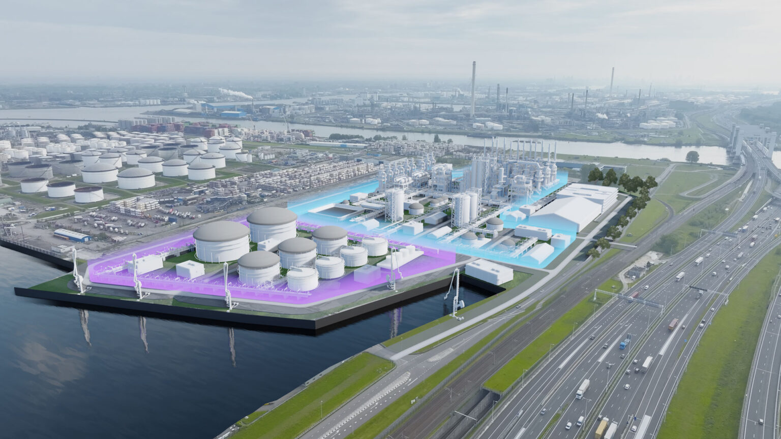 A world-scale e-SAF hub in the Port of Rotterdam - Advario
